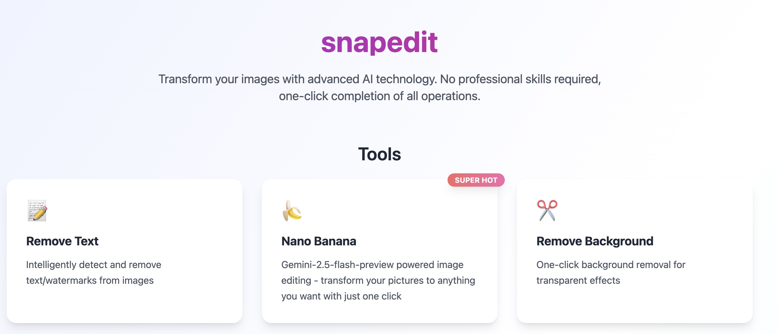 Remove Background - snapedit